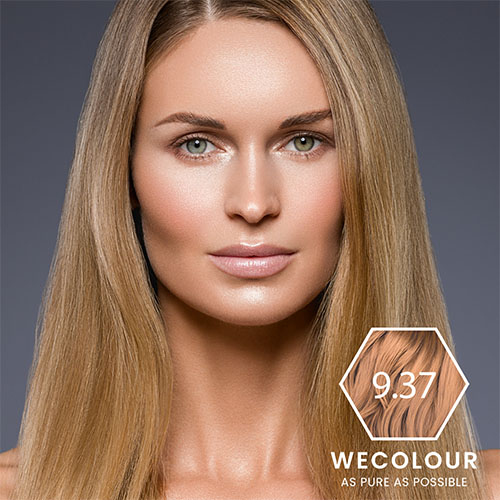 Haarfarbe Hellblond Mandel 9.37 - WECOLOUR