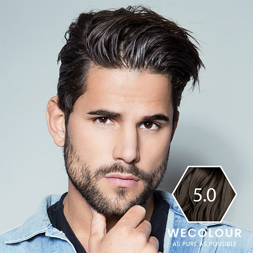 Hair dye brown 5.0 - WECOLOUR