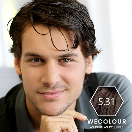 Hair dye ice brown 5.31 - WECOLOUR