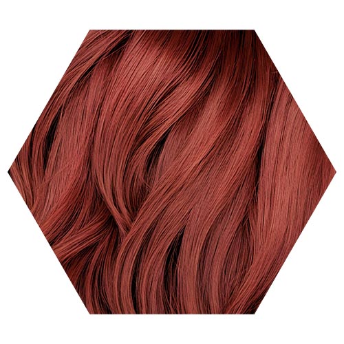 Hair dye intense copper dark blonde 7.44 - WECOLOUR