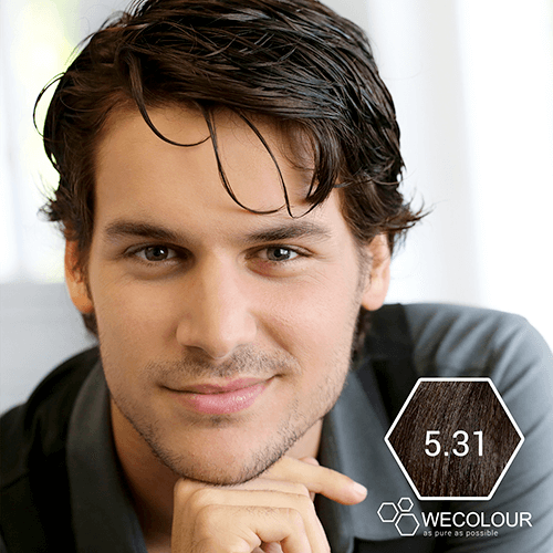 Hair colour ice brown 5.31 - WECOLOUR