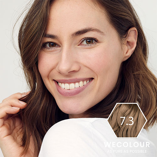 Hair dye golden dark blonde 7.3 - WECOLOUR