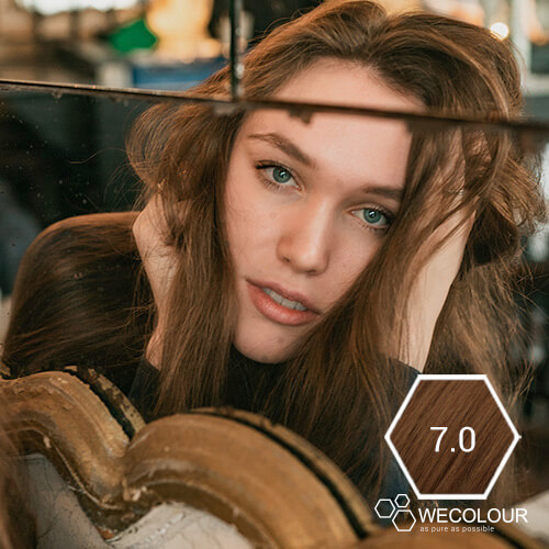 Hair colour dark blonde 7.0 - WECOLOUR