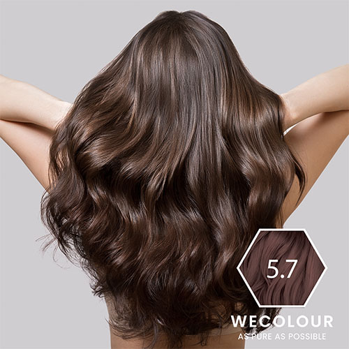 Coloration cheveux brun chocolat 5.7 - WECOLOUR