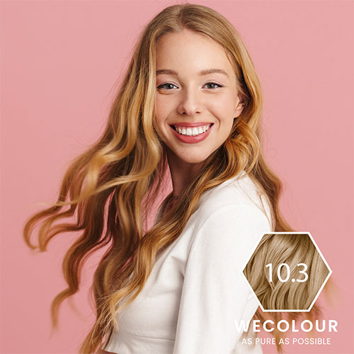 Haarverf goud zeer lichtblond 10.3 - WECOLOUR