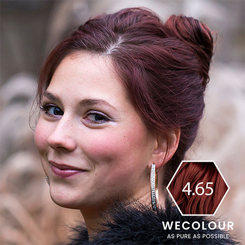Haarverf mahonierood donkerbruin 4.65 - WECOLOUR