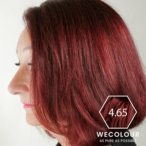 Haarverf mahonierood donkerbruin 4.65 - WECOLOUR