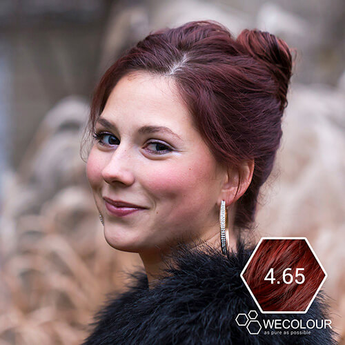 Haarverf mahonierood donkerbruin 4.65 - WECOLOUR