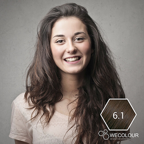 Haarverf as lichtbruin 6.1 - WECOLOUR